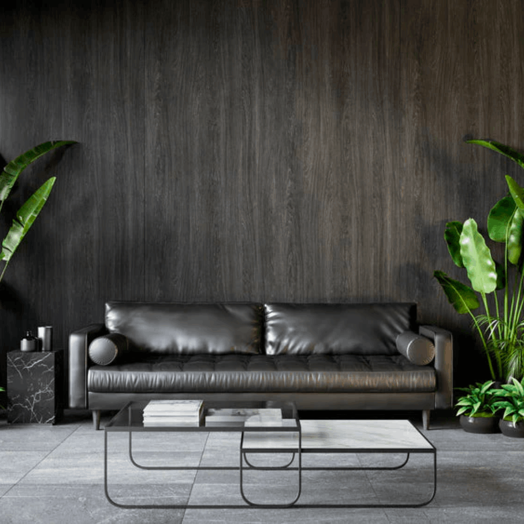 Brutalist interior design Gaming Room