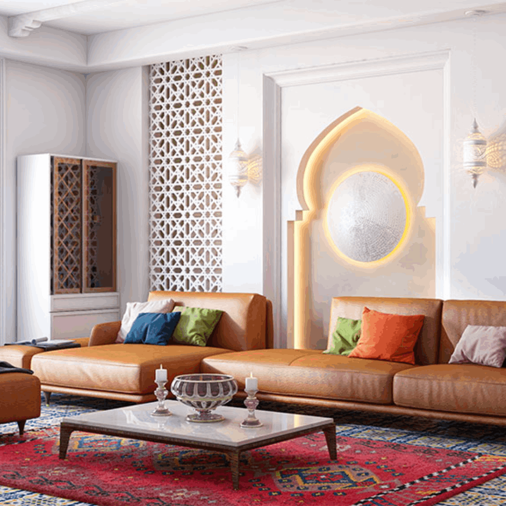 Moroccan interior design Study Room