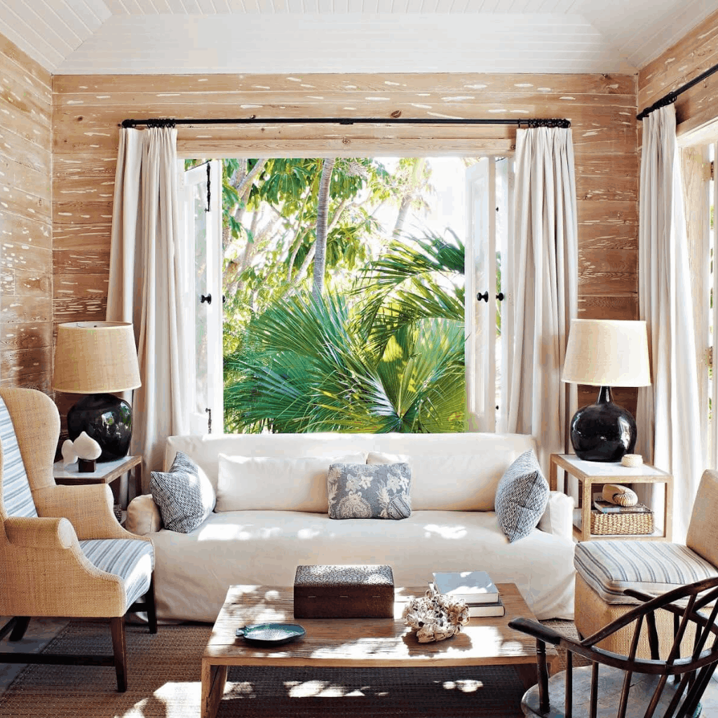 Tropical interior design Exhibition Hall